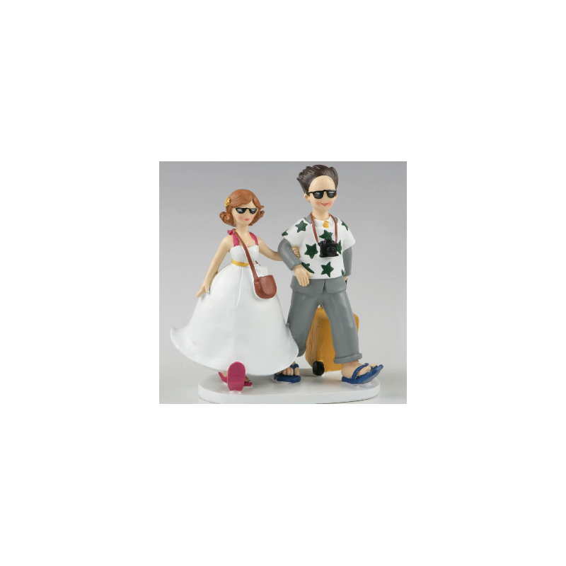 Figura tarta novios con bebé · Figuras tarta Figura tarta novios con bebé · Figuras tarta